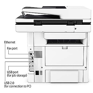 HP LaserJet Enterprise MFP M528c Monochrome All-in-One Printer with built-in Ethernet & 2-sided printing (1PV66A)