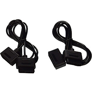 tesha 2Pack 6 ft/1.8m SNES Controller Extension Cable for Retro-Bit SNES Super Nintendo Entertainment System Console