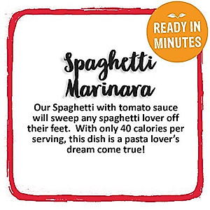 Miracle Noodle Ready-to-Eat Meal Spaghetti Marinara, 0.56 lb