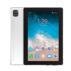 8 Inch Tablet Android 11 Tablet, Gaming Tablet for Kids, Octa Core Processor, 6GB RAM 128GB ROM, IPS Touch Screen, 8MP+20MP Dual Camera, BT5.0, WiFi, 8800mAh, 4G LTE Calling Tablet (Sliver)