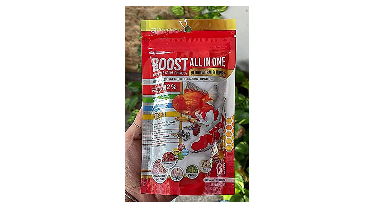A.D.P. Fish Booster Bloodworm Honey Food – Faster Growth & Vibrant Colors