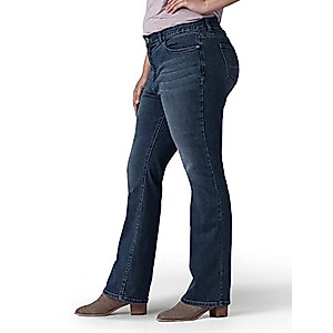 Lee Flex Motion Regular Fit Bootcut Jean, Renegade, 22 Plus