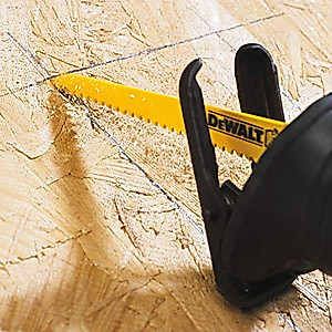 DEWALT Reciprocating Saw Blades, Taper Back, 6-Inch, 6 TPI, 5-Pack (DW4802)