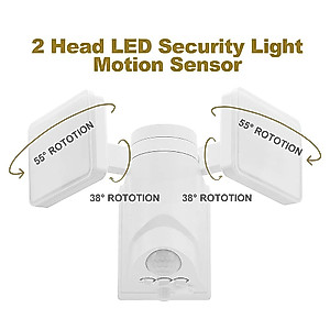 MKD Solar Outdoor Lights, LED Motion Sensor Outdoor Lights,10W/1200LM//5000K/IP44 Waterproof Solar Motion Lights Outdoor Solar Wall Lights Security Lights for Garden，Front Door, Backyard, Garage, Deck