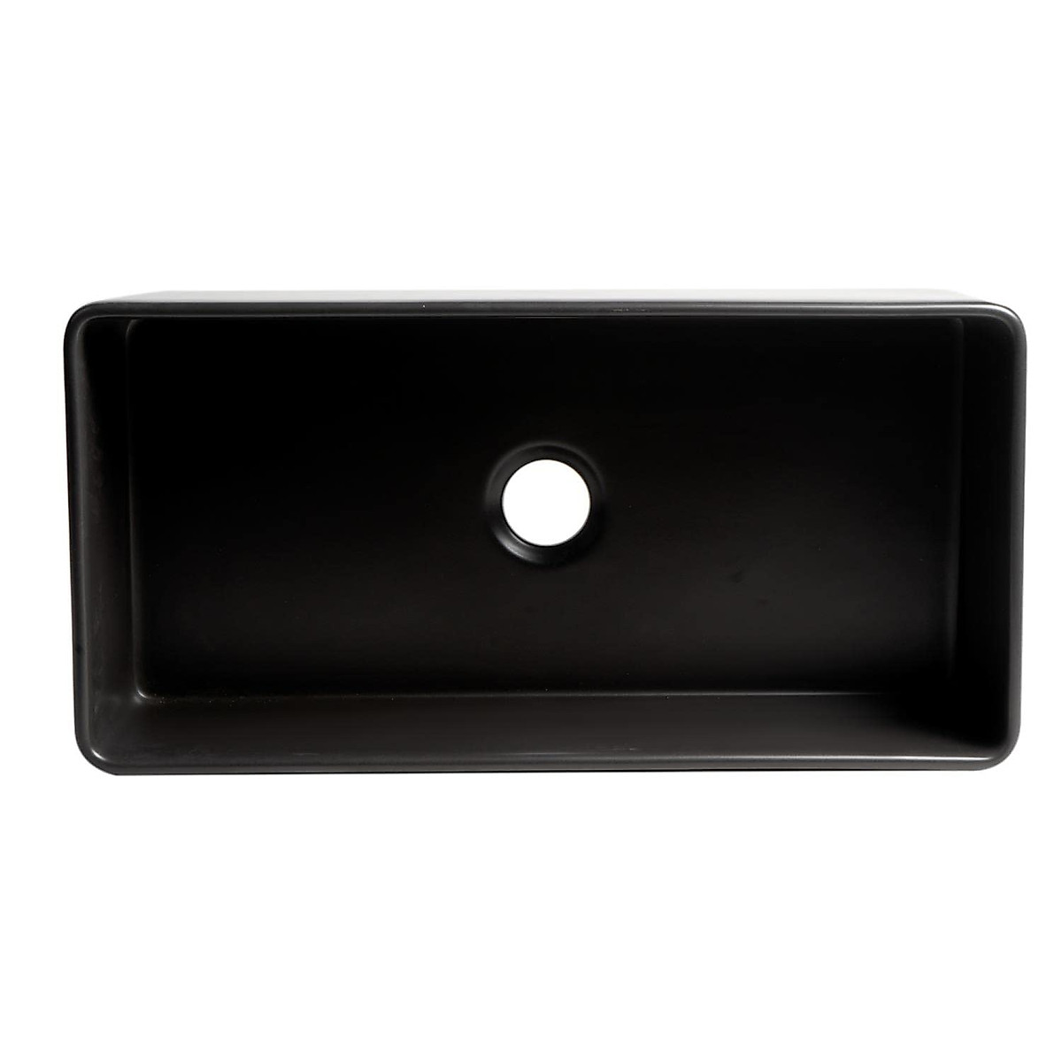 ALFI brand ABF3618-BM Kitchen Sink, Black Matte