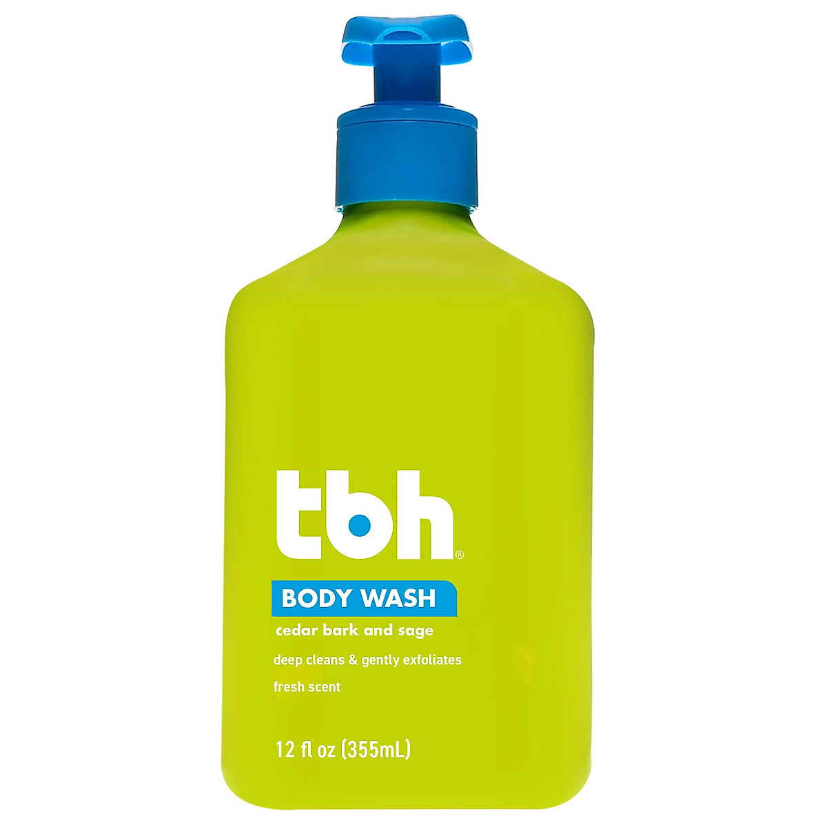 TBH Kids Body Wash - Gentle Exfoliating Body Wash - Sulfate, Paraben Free - 12 oz