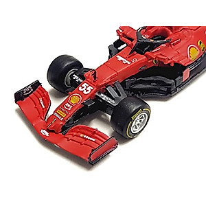 Bburago 1/43 2021 Ferrari SF21 F1#55 Carlos Sainz Diecast Model Car 36829