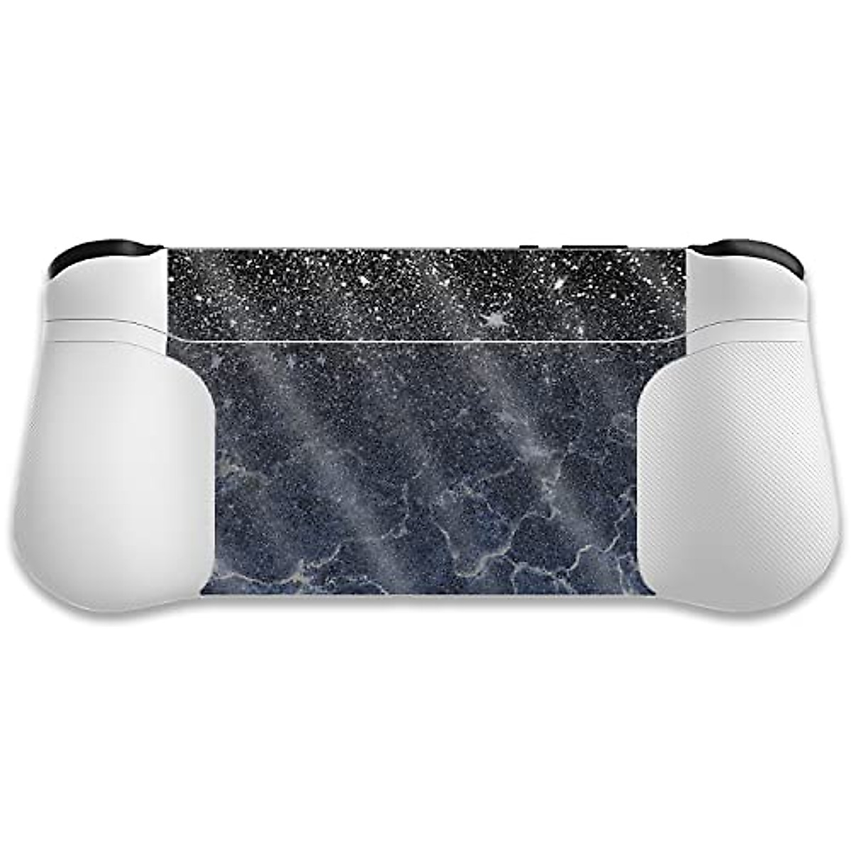 MightySkins Glossy Glitter Skin Compatible with Logitech G Cloud Gaming Handheld - Dark Shimmer Marble | Protective, Durable High-Gloss Glitter Finish | Easy to Apply | Made in The USA