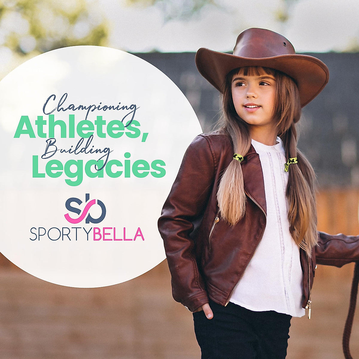 Multi Colored Horse Hair Accessories, Cowgirl Elastics Set, No Crease Hair Ties, Gift for Equestrian