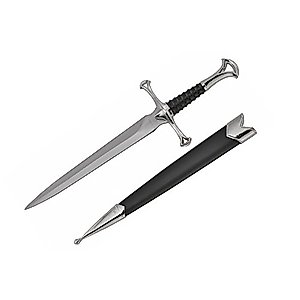Wuu Jau Co H-5922 Medieval Dagger with Black Scabbard, 14"