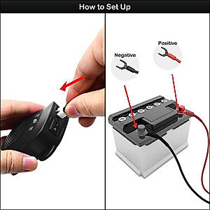 Loraffe Ultrasonic Rodent Repellers for Car, Wired Under Hood Animal Repellers, Vehicle and Garage Rodent Defense, Pest Control