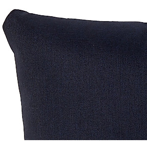 TK Classics PILLOW-NAVY-S-2x Outdoor Pillow, Small (Pack of 2), Navy 2 Count