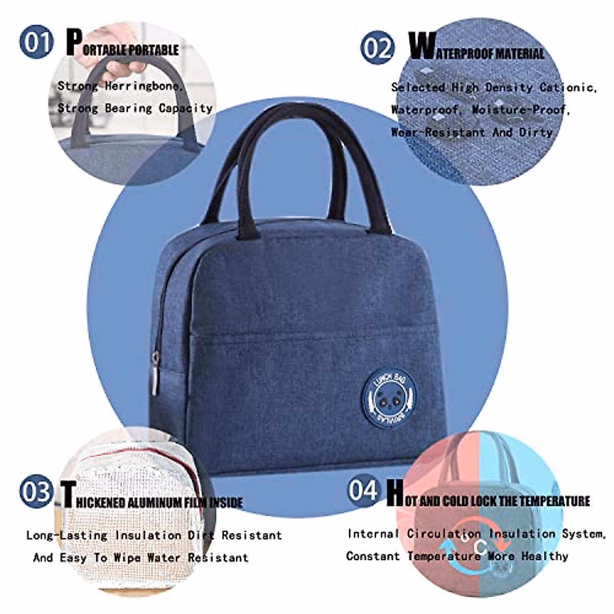 Flowerhug Bento Box Lunch Box Bento Boxes Home Stackable 3 Layer Japanese Compartments Cute Lunch Box Accessories With Bag Microwave SafeBPA-Free