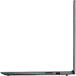 Lenovo IdeaPad 1 15.6" Laptop (2023 Model), AMD Dual-core Athlon 3050U Processor (up to 3.20 GHz, Beats i3-1005G1), 4GB RAM, 128GB SSD, Wi-Fi 6, Bluetooth, Long Battery, Win 11 S+MarxsolCables