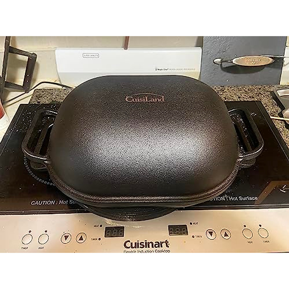 Cuisiland Large Heavy Duty Cast Iron Bread & Loaf Pan - A perfect way for baking