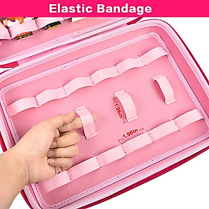 Dolls Organizer Case, Small Toys Collectible Storage for Girls/Boys/Kids, Hold for LOL Surprise Dolls/for Tonies Figures/for Calico Critters/Finger Puppet, Pocket Dolls Playsets Display - Box Only