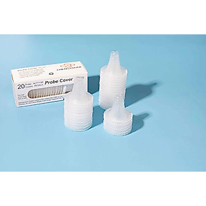 200X Ear Thermometer Probe Covers, Lens Filters, Refill Covers for All Braun themometer Models BPA Free Digital Disposable Covers