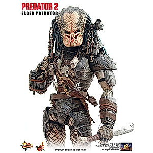 Sideshow Collectibles Hot Toys Predator 2 Deluxe 14 Inch Model Figure Elder P...