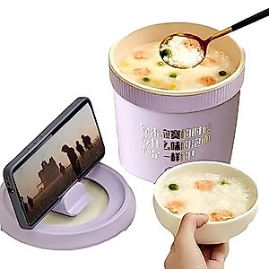 Smart Mini Electric Rice Cooker, 1L Portable Rice Cooker, Smart Control Multifunction Cooker, Travel Rice Cooker Small for 2-3 People, Food Steamer, Personal Multi-cooker Brown Rice, White Rice, Soup
