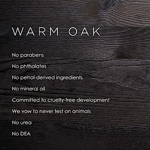 Gilchrist & Soames Warm Oak Conditioner - 9oz - Lightweight, All Hair Types, Zero Parabens, Sulfates, and Phthalates