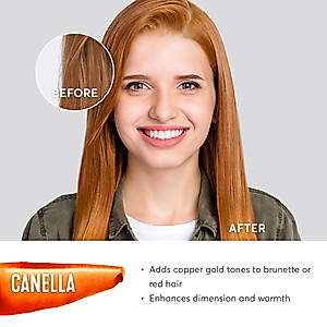 Madison Reed Color Reviving Gloss, Cannella - Copper, Semi-Permanent Hair Dye, Enhances Hair Color & Corrects Tone, Adds Brilliant Shine, Keratin & Argan Oil, 4 Fl Oz (118 mL)