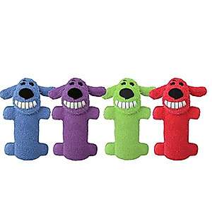 Multipet International Original Loofa Dog Mini 6-Inch Dog Toy (Assorted colors)