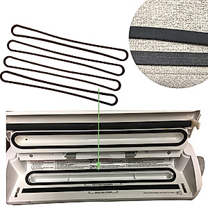 Vacuum Sealer Upper Gasket Assembly Replacement Parts Food Saver Parts Gasket - Fits V2200, V2400, V2800, V3000, V3200, V3400, V3800 Models - 4-Pack