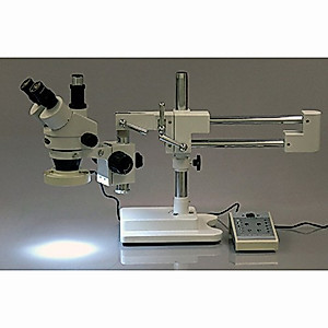 AmScope LED-80AM 80-LED Lighting-Direction-Variable Microscope Ring Illuminator