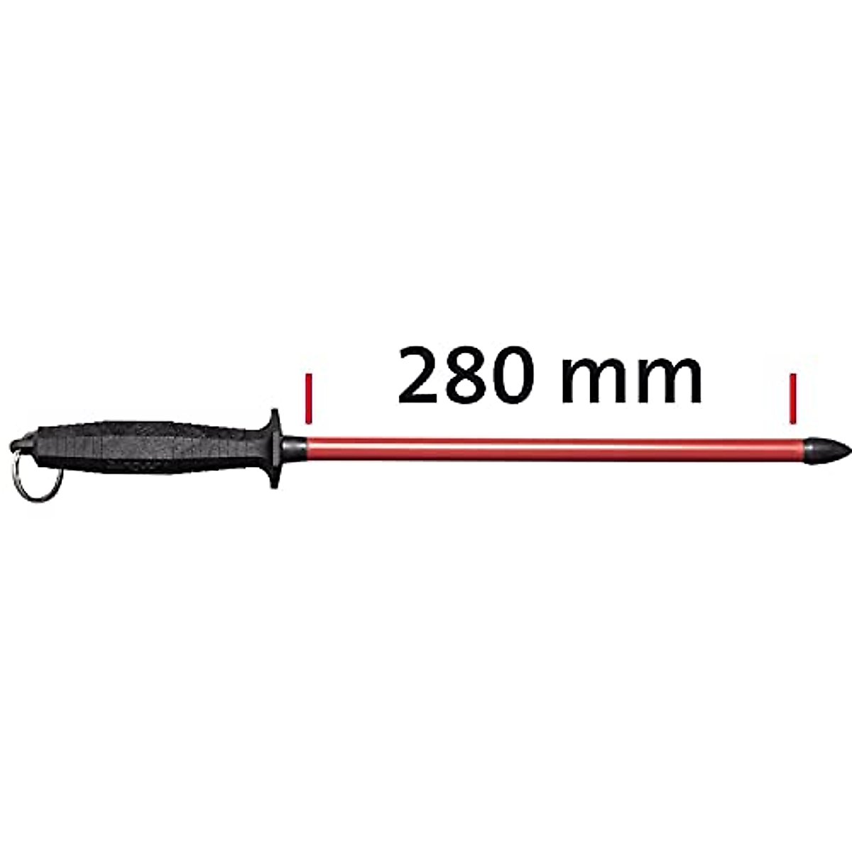 Westmark Knife Sharpener Sieger-Long-Life From Sintered Ruby, A, Red/Black