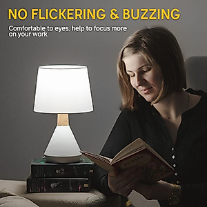 Prosperbiz E12 60W Equivalent LED Light Bulbs, A15 6W Ceiling Fan Light Bulbs Daylight White 5000K, Candelabra Base Globe Shape LED Bulbs, Not Dimmable, 600 Lumen, Pack of 3