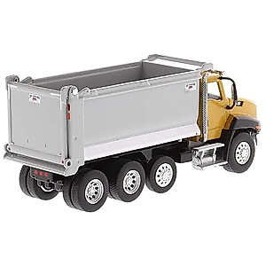 Diecast Masters 1:64 Caterpillar CT-660 Ox Stampede Dump Truck, Play & Collect Series Cat Trucks & Construction Equipment | 1:64 Scale Model Diecast Collectible | Diecast Masters Model 85633