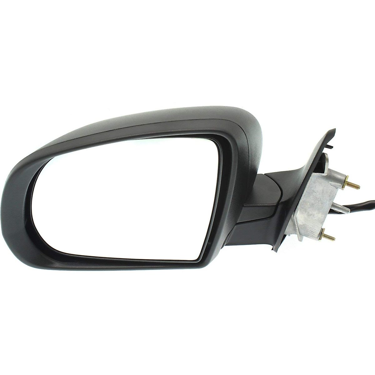 Kool Vue Driver Side Power Non-Heated Mirror for Jeep Cherokee 2014-2018 Manual Fold Without Signal Light, Blind Spot Monitor, Memory, Puddle Lamp & Auto-Dimming Textured
