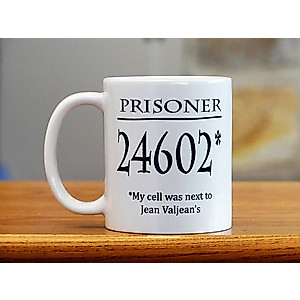Les Miserables Prisoner 24602 Coffee Mug - Les Mis Gift for Broadway Theater Musical Fan - High School Music Director - Drama Club