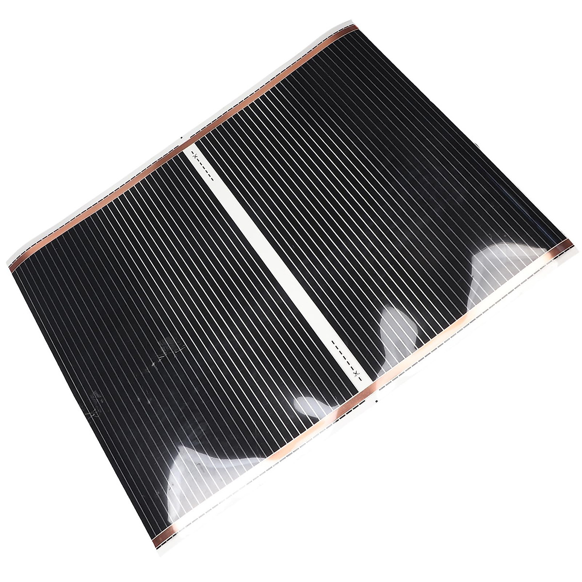 Floor Heating System Kit, Ultra Thin Reduce Energy Consumption Electric Heating Mat Even Heat Extendable Quiet Faster Cycle 220‑240V for Ceramic Tile (Type A 75x100cm)