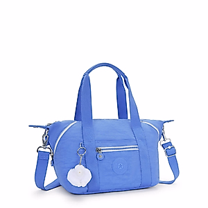 Kipling Women's Art Mini Tote Bag, Lightweight Small Weekender, Travel Handbag, Nocturnal Grey