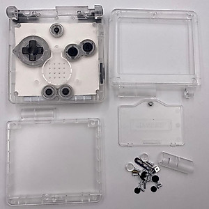 Cool Clear for GBA SP Replacement Housing Shell Cover for Game Boy Advance SP (Clear)