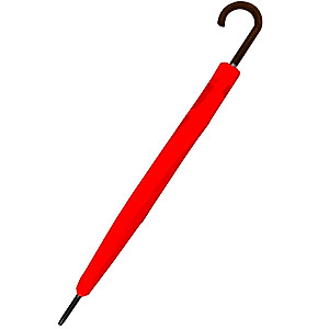 60MPH Windproof 24 Rib Large Strong Rainbow Umbrella - XL Automatic Heavy Duty Golf Umbrella For Rain and Wind - 3 Layer Frame - Wooden Hook Handle - Best for Most Ribs