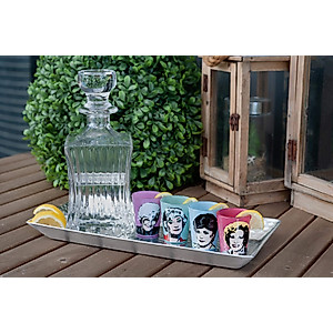 The Golden Girls 2-Ounce Character Mini Glasses | Set of 4