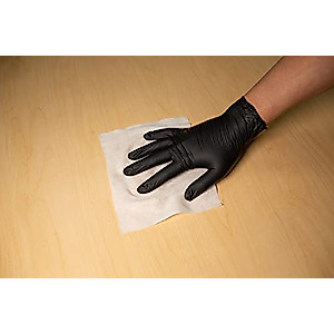 GripProtect Precise Black 5 Nitrile Exam Gloves | 5 Mil Thickness | Chemo-Rated | Medical, Law Enforcement, Tattoo, Dental, Janitorial, Food & Agriculture