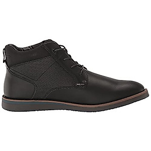 Nunn Bush Men's DC Circuit Plain Toe Chukka Boot with Memory Foam, Black, 13 Wide