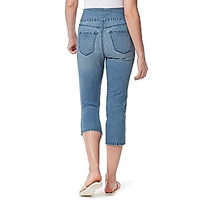 Bandolino Women's Size Theadora Tummy Toner Pull On Capri, Patras, 18 Plus Regular