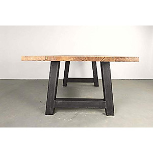 A Shaped Table Base - Handmade In U.S.A, Super Heavy Duty Table Legs, Farmhouse Table Legs
