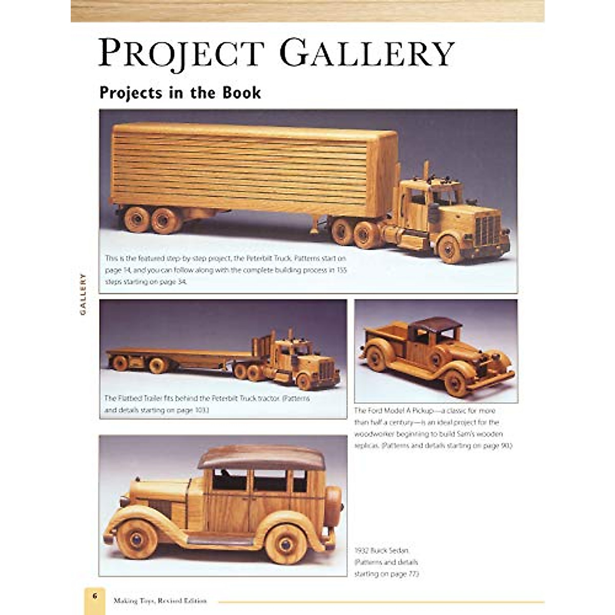 Making Toys, Revised Edition: Heirloom Cars and Trucks in Wood (Fox Chapel Publishing) Complete Guide with a Step-by-Step Peterbilt Project and Detailed Plans for a Ford Model A, 1932 Buick, and More