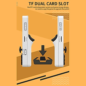 RGB20S Handheld Game Console, 3.5 Inch Retro Video Game Console with 128G Card & 20000 Games, Open Source Game Player for Kids Adults