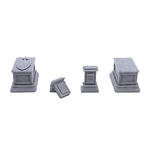 Cemetery Bundle by Terrain4Print, 3D Printed Tabletop RPG Scenery and Wargame Terrain for 28mm Miniatures