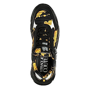 VERSACE JEANS COUTURE Men Speedtrack Sneakers Black 9 US