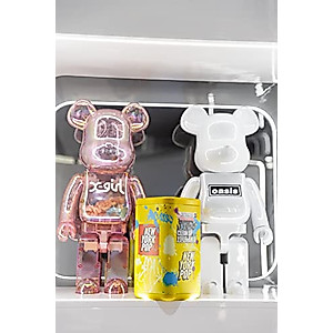 Cussso Decorative 1.8 Gallon Trash Can Waste Bin for Home, Office, Bathroom - Stylish Design Collector's BIN for Any Interior Décor (Yellow - New York Pop)