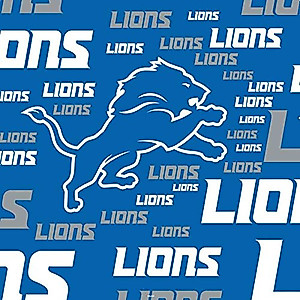 Skinit Decal Gaming Skin Compatible with PS4 Slim Bundle - Officially Licensed NFL Detroit Lions - Blast Alternate Design