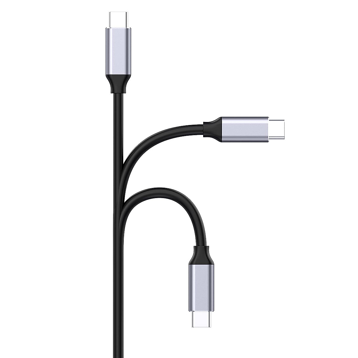 LENTION 4-in-1 USB C Hub, 4 USB 3.0 Ports, USB C to USB A Multiport Adapter for 2023-2016 MacBook Pro, Mac Air & Surface, iPad Pro, Chromebook, More, Stable Driver Certified (CB-C22s, Space Gray)