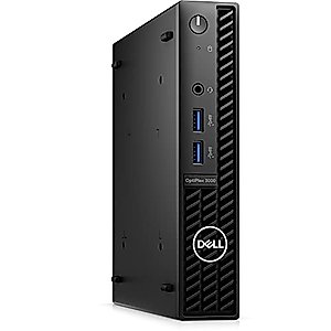 Dell Optiplex 3000 3000 Micro Tower Desktop (2022) | Core i7-4TB SSD - 8GB RAM | 12 Cores @ 4.9 GHz - 12th Gen CPU Win 11 Pro (Renewed)